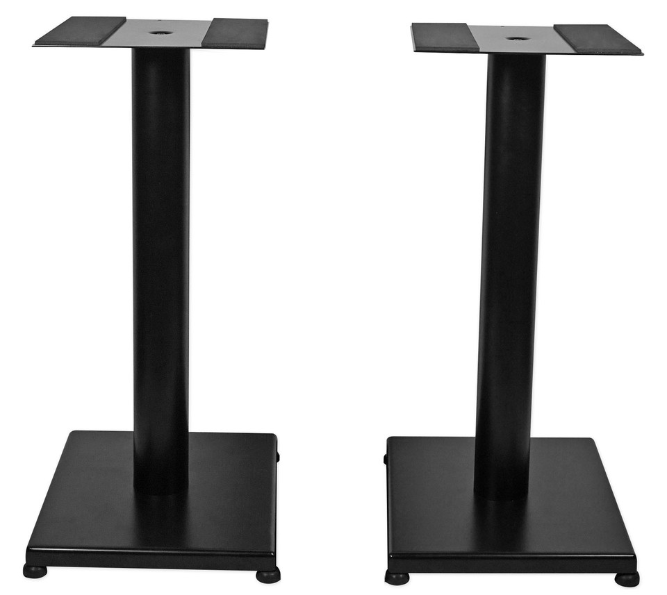 Rockville 21” Black Steel Studio Monitor Speaker Stands For Samson M50 ...