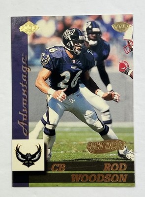 1999 Collectors Edge Advantage Football #15 Rod Woodson HOF Baltimore ...