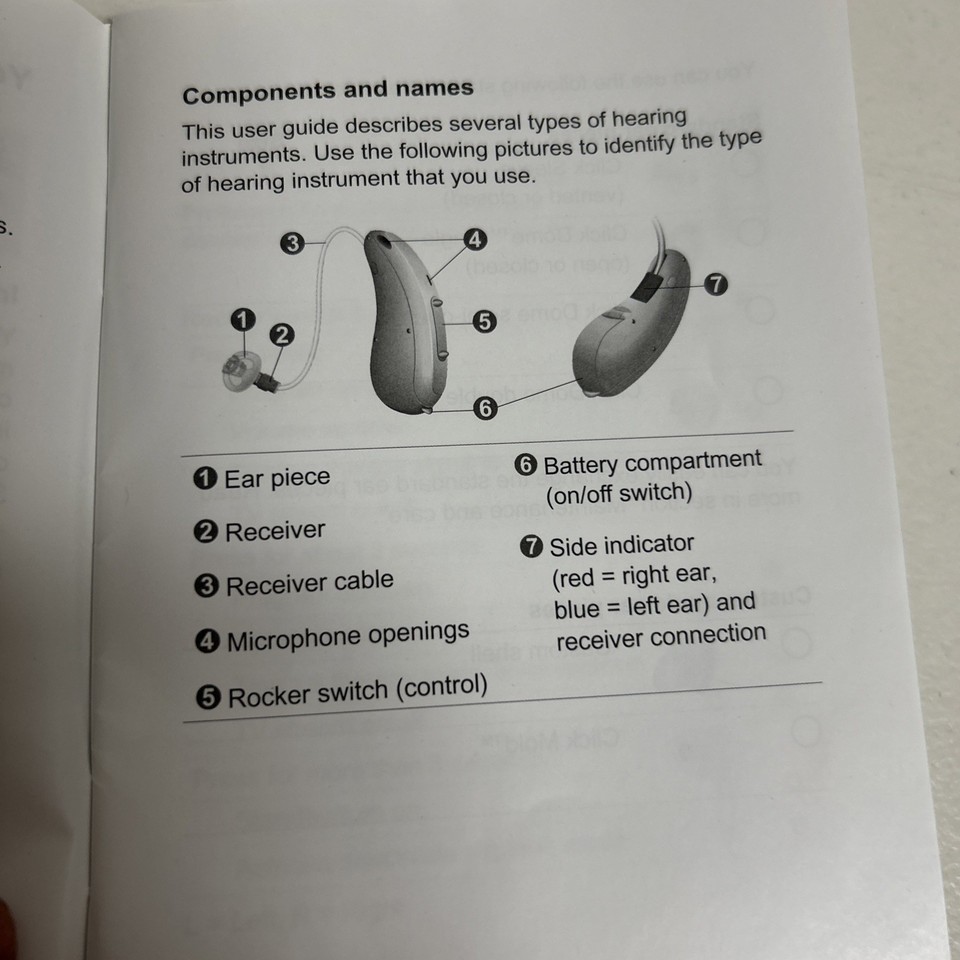 Signia Pure 312 X RIC hearing aids Wireless/Bluetooth Please read ...