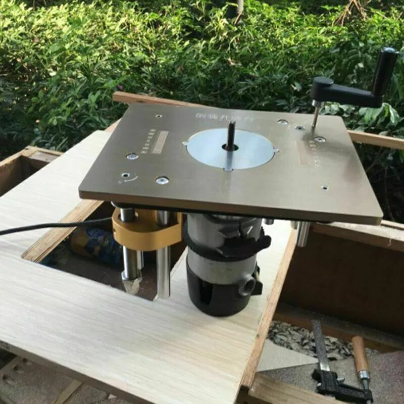 Router Lift Table Insert Plate Engraving Machine Electric Wood Milling ...