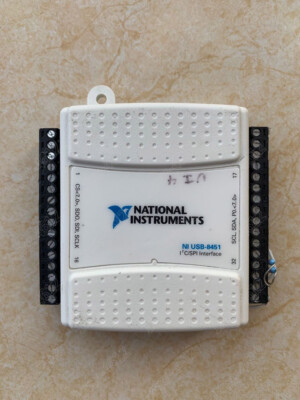 ONE USED National Instruments NI USB-8451 SPI I2C/SPI INTERFACE MODULE ...