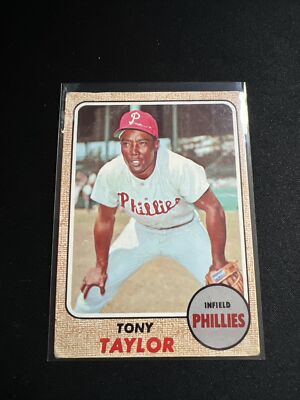 1968 Topps Tony Taylor #327 Philadelphia Phillies | eBay