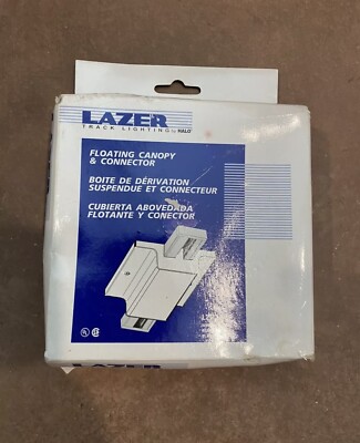 Lazer Lighting Lzr000202p White Track Lighting Canopy Feed,No ...