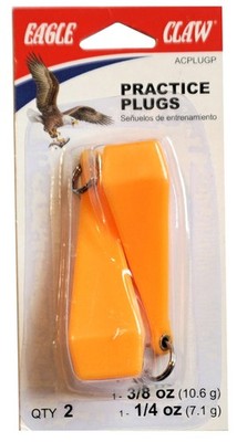 Eagle Claw Practice Plugs - TWO Packs - Great for Learning to Cast # ...