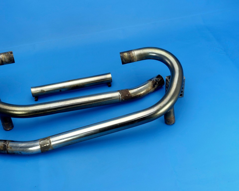 BMW OEM 69-95 R75/6 EXHAUST MANIFOLD HEAD PIPES HEADER R60/7 R90S R100 ...