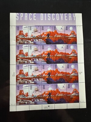 Scott #3238-3242 Space Discovery Pane of 20 32¢ Stamps (1998) | eBay