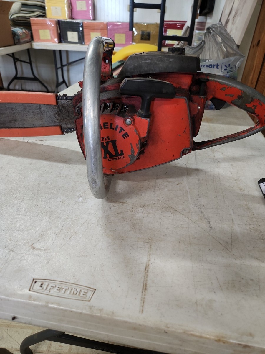 Used Homelite Super Xl Xl Automatic Chainsaw Throttle Five (5)
