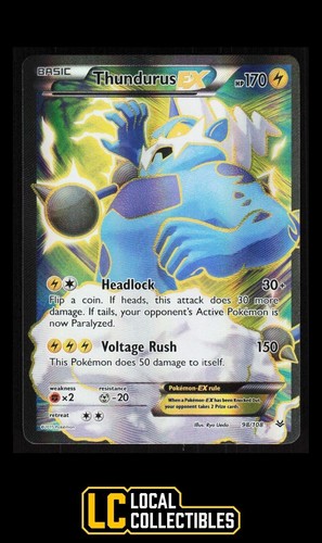 Thundurus EX 98/108 Full Art 2015 Roaring Skies NEAR MINT | eBay