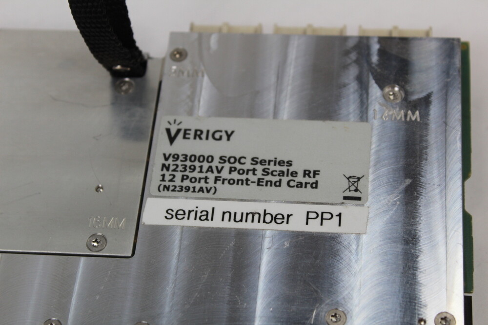 Verigy V93000 SOC Series N2391AV Port Scale RF 12 Port Front-End Card ...