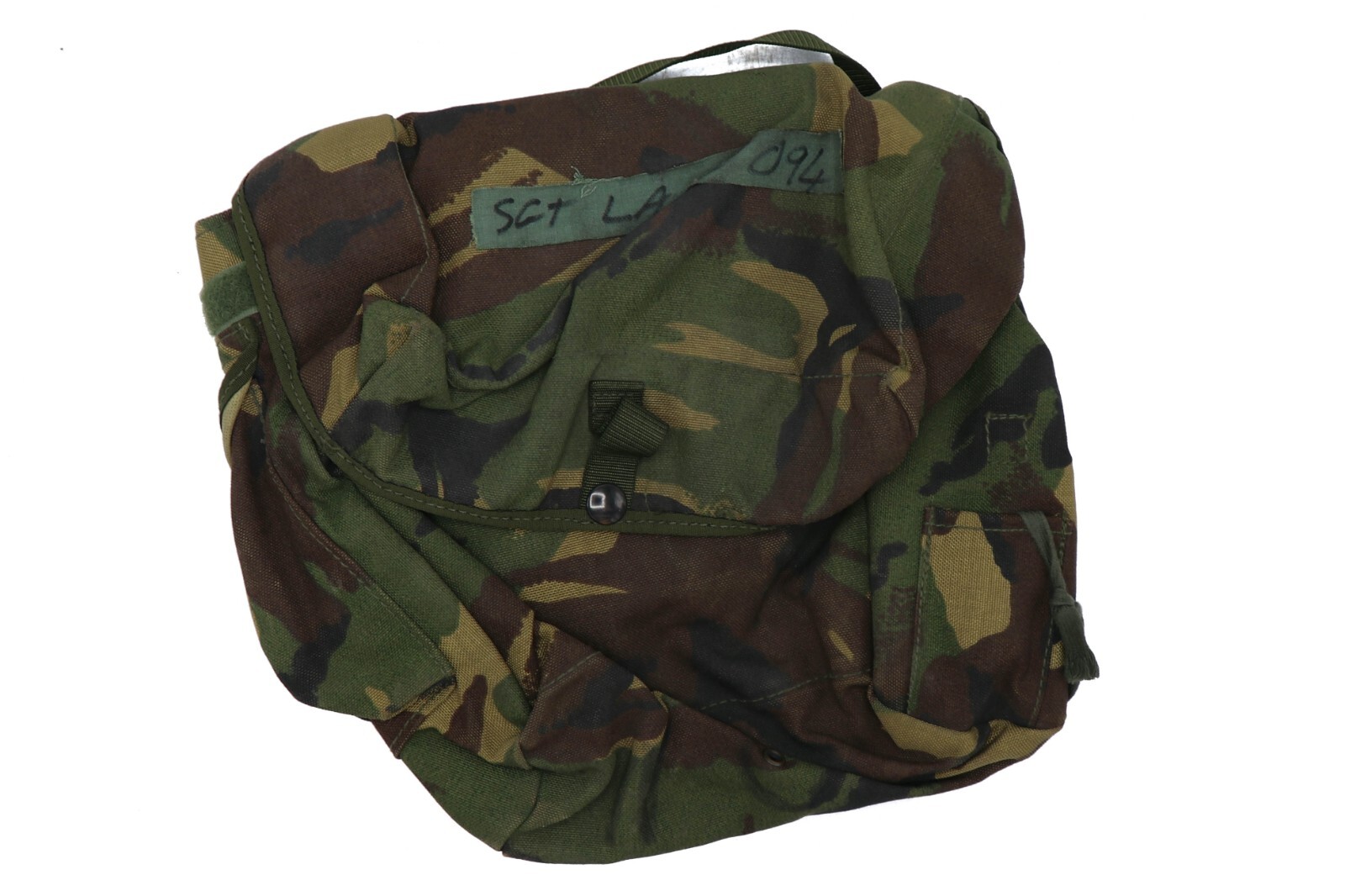British Military DPM Camo Haversack Gas Mask Shoulder Dispatch Bag ...