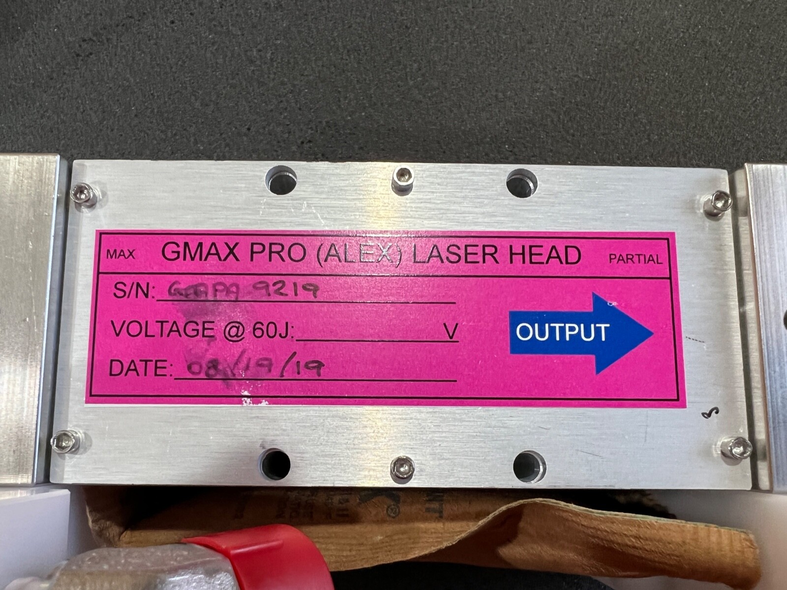 Candela GentleMax Pro YAG Laser Head Assembly Replacement 7122-00-9207 ...