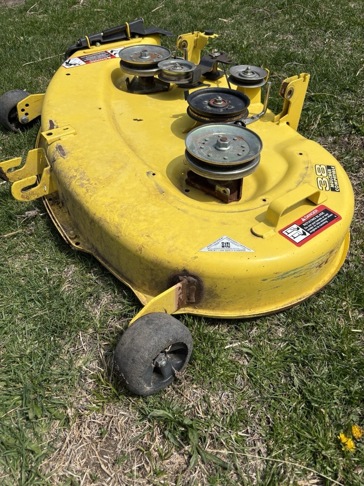 John Deere LT133 LT150 LT155 LT160 LT180 Lawn Mower 38-Inch Mower Deck ...
