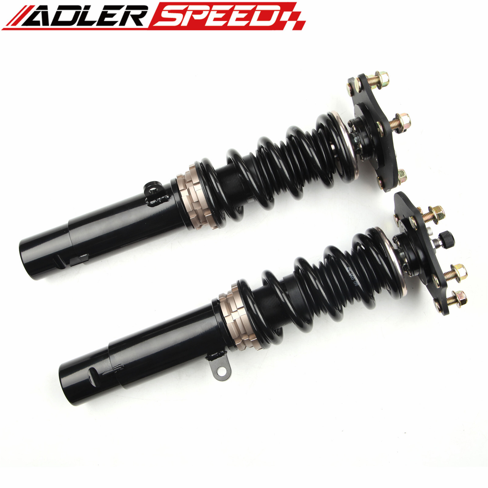 ADLERSPEED 32 Levels Adjustable Damper Coilovers Suspension Kit Fit 18 ...