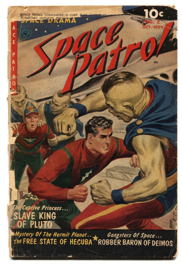 Space Patrol #2 (Ziff-Davis October-November 1952) for sale online | eBay