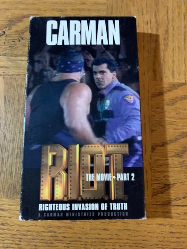 Carman Riot VHS | eBay