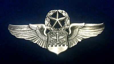 US AIR FORCE MASTER NAVIGATOR WINGS; REGULATION FULL SIZE | eBay