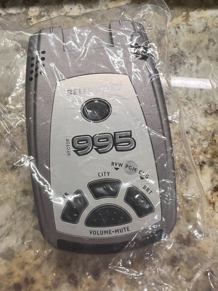Beltronics Vector 995 Radar Detector New Condition - Never Used ...