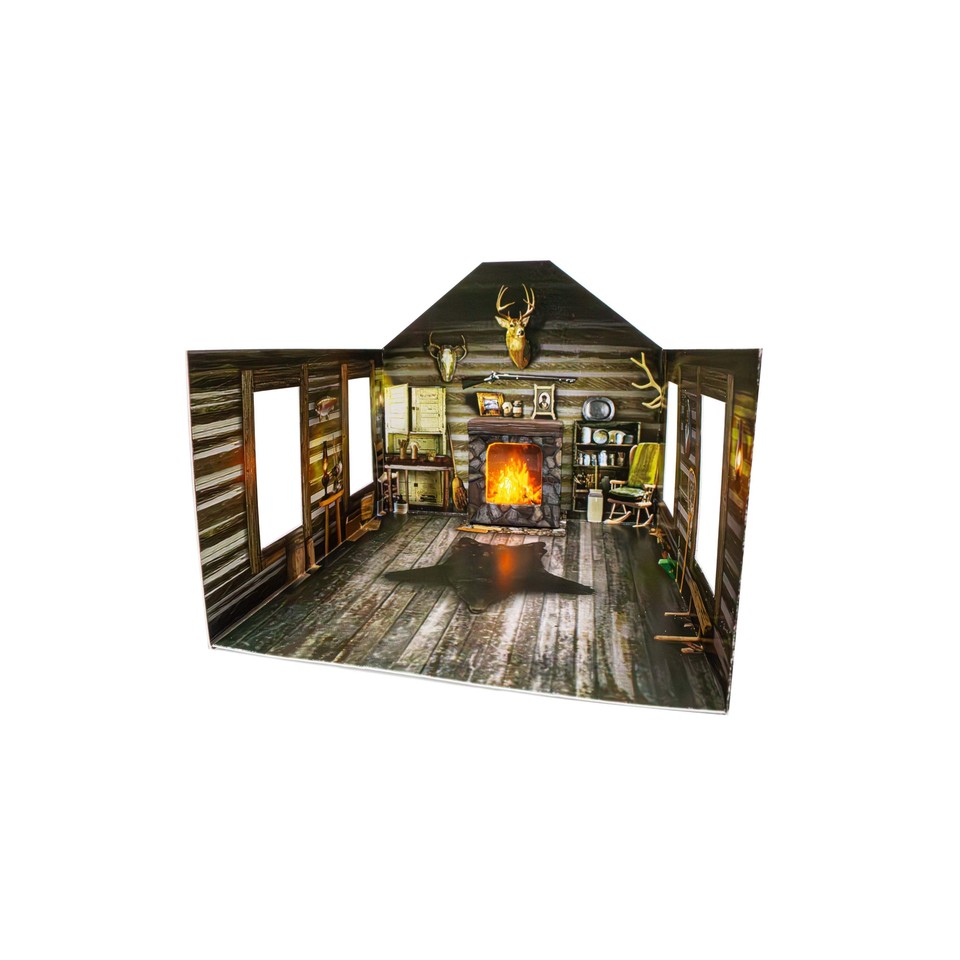 Woodland Scenics HO Scale Cozy Cabin Built and Ready BR5071 | eBay