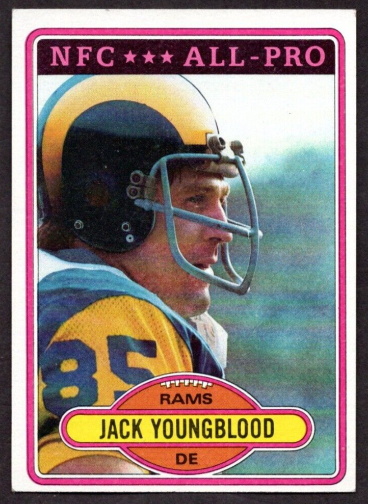 1980 Topps #370 Jack Youngblood VG+ | eBay