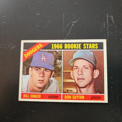 1966 Topps Dodgers Rookie Stars Don Sutton Rookie #288 VG Condition | eBay