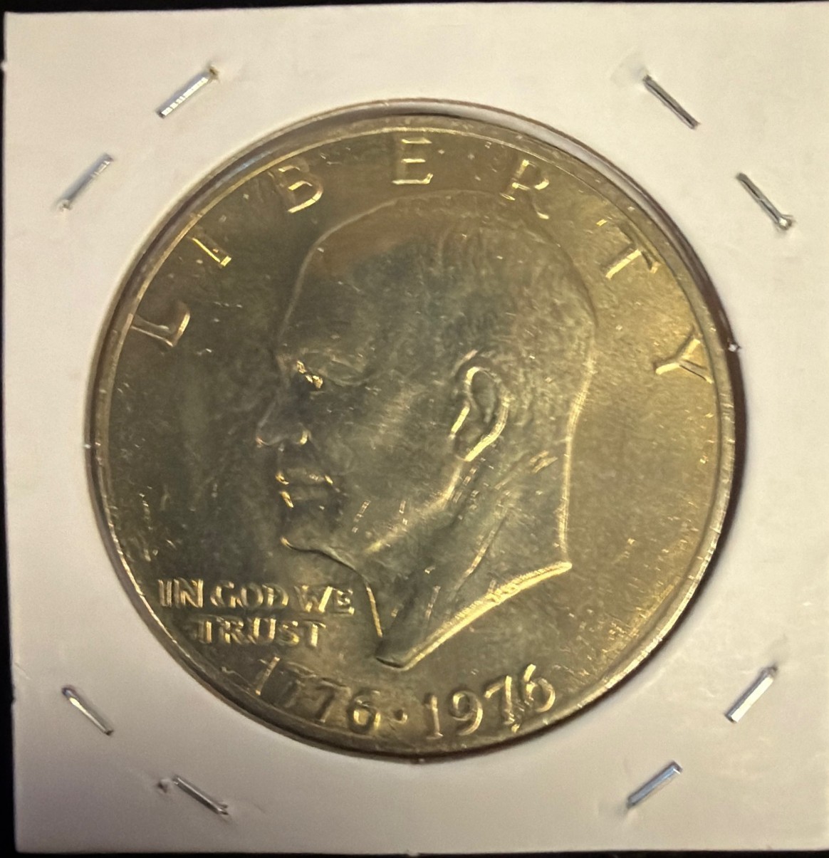 1776-1976-P Type II $1 Eisenhower Dollar - Scrape on Reverse ...