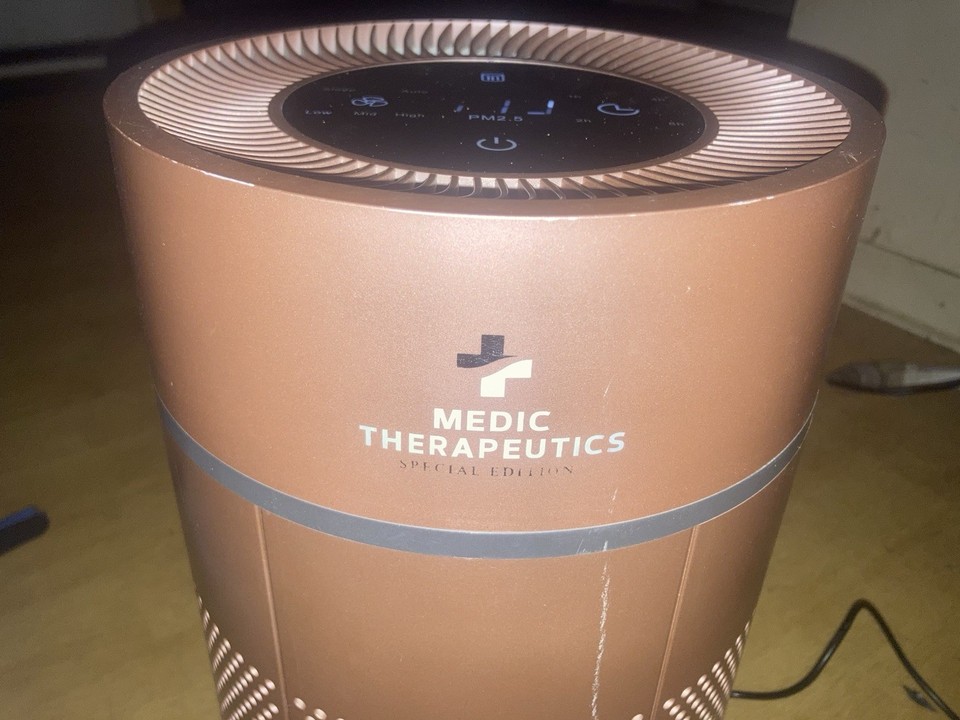 Medic Therapeutics Air Purifier MT-AIRPURIF-001 With Activated Carbon ...