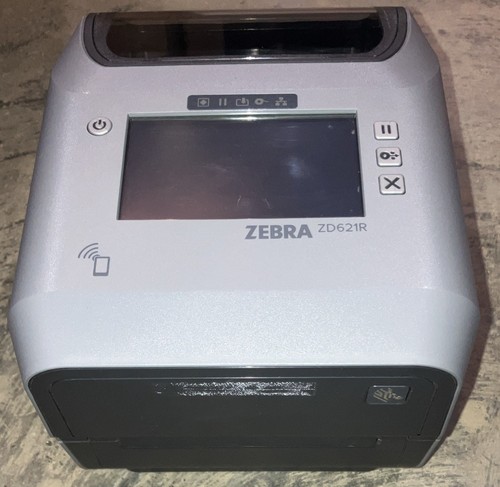 Zebra ZD621R RFID Label Printer Wi-Fi USB Ethernet ZD6A142-301LR1EZ ...