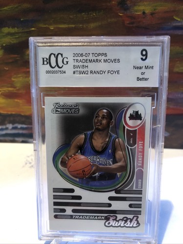 2006-07 Topps Trademark Moves Swish Randy Foye BCCG9 | eBay
