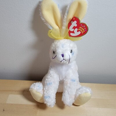 Ty Beanie Babies Vintage 2001 CARROTS the Rabbit Stuffed Plush MWMT ...