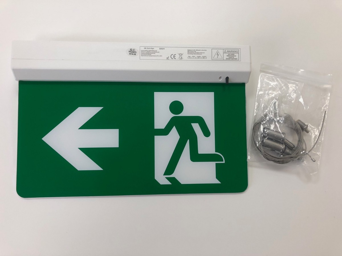 Led Wall Mounted Emergency Exit Signs