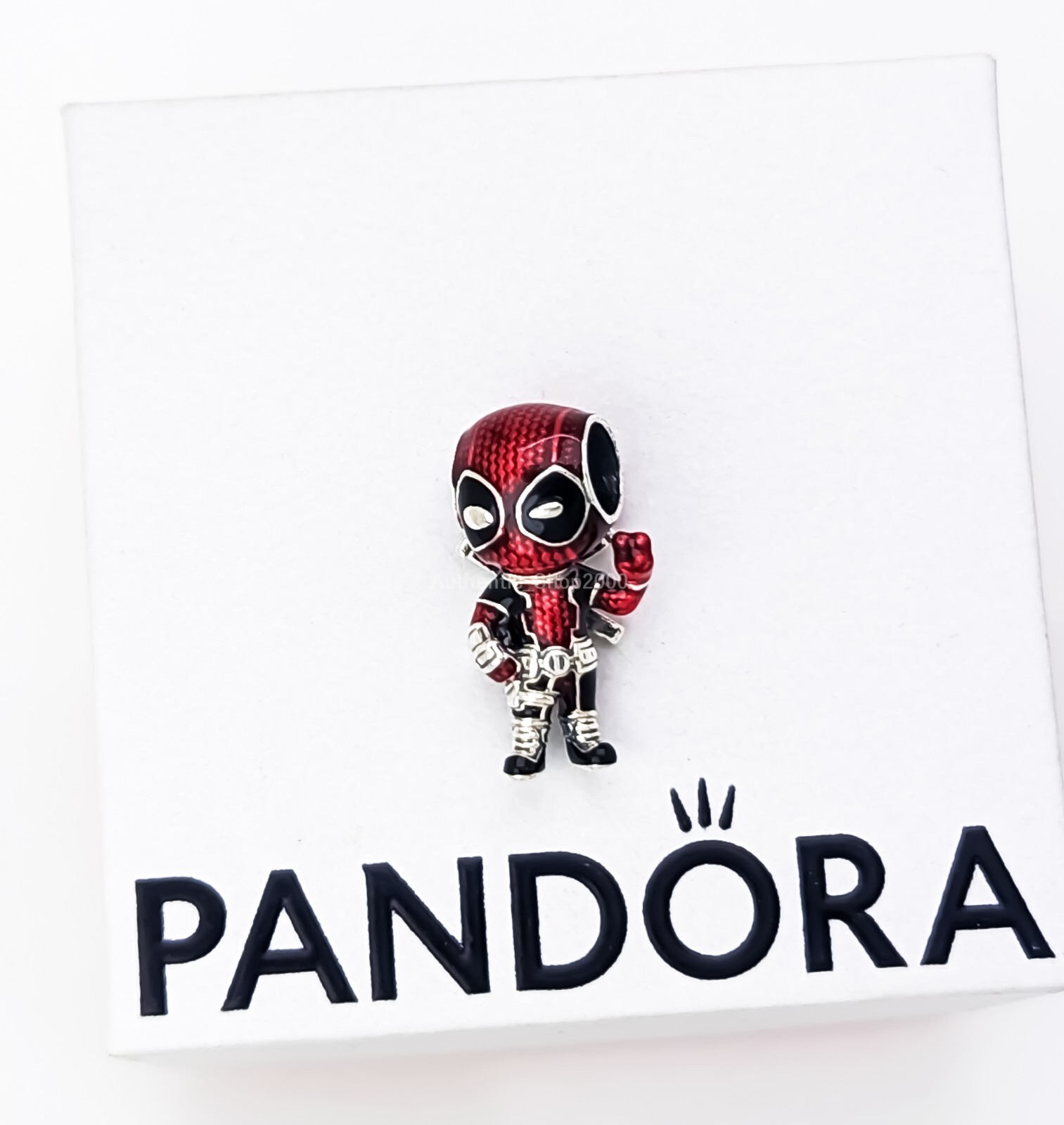 NEW 100% Authentic PANDORA 925 Red Marvel Deadpool Charm Pendant ...