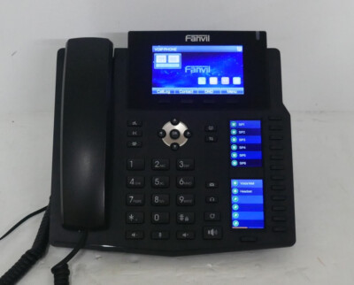 Fanvil X6 - 6 lines Enterprise IP Phone HD Voice Bluetooth PoE | eBay