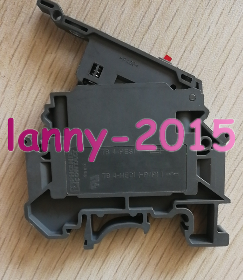 10PC NEW 3246434 Phoenix TB4-HESILED 24 (5X20) I Black fuse terminal | eBay
