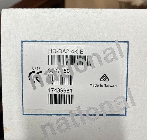 HD-DA2-4K-E HDDA24KE Brand New DHL Express shipping | eBay
