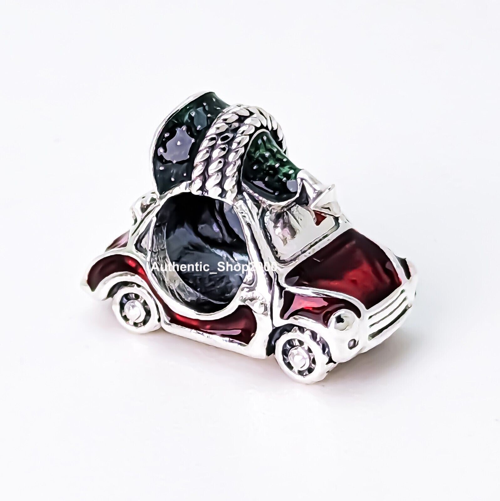 New 100% Authentic PANDORA 925 Ale Festive Car & Christmas Tree Charm ...