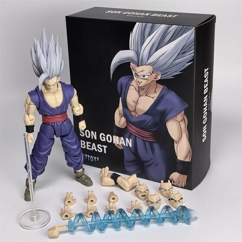New CTtoys Dragon Ball Scholar Son Gohan Beast 6in Action Figure with ...
