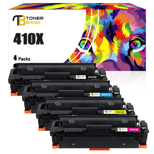4PK 410X CF410X Toner Cartridges Compatible With HP M452dn M477fnw ...
