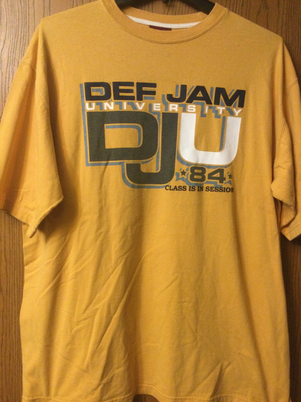 Def Jam University - Yellow Shirt- (Heavy Weight) - X… - Gem