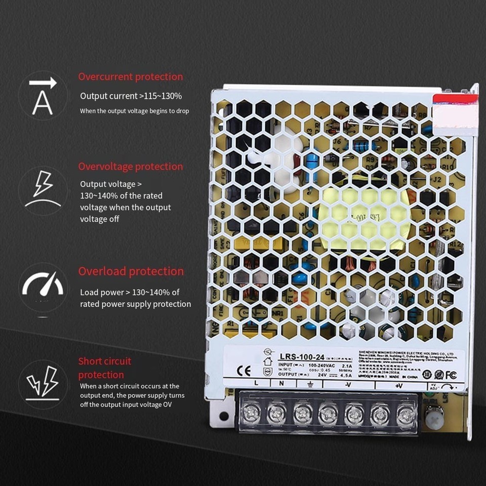 Switching Power Supply AC/DC Power Supply High Efficiency Low Ripple ...
