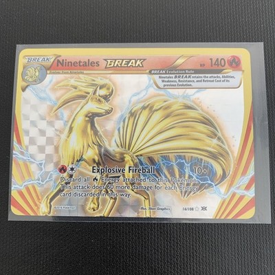 Ninetales BREAK 16/108 XY Evolutions Holo Pokemon Card | eBay