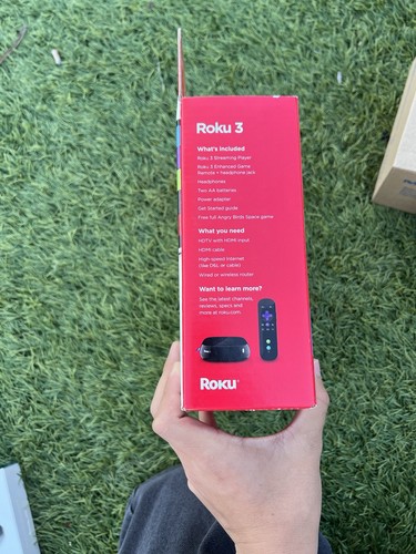 Roku 3 (3rd Generation) Media Streamer 4200X - Black for sale online | eBay