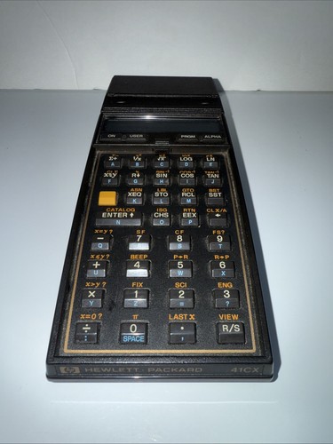 VINTAGE HEWLETT PACKARD HP-41CX CALCULATOR-- UNTESTED | eBay