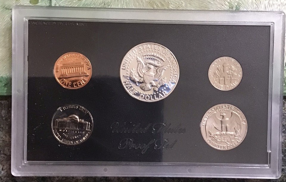 1968-S Proof Set U.S. Mint Original Government Packaging Box United ...