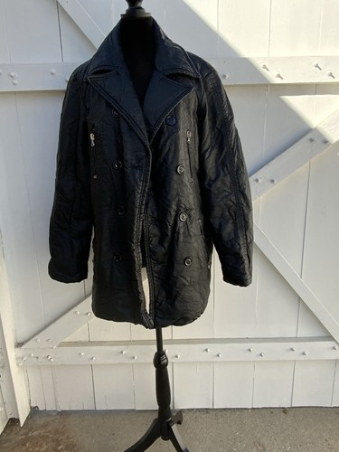 Vintage Diesel Ind. Shearling-Lined Coat – Made in Italy – Y2K 90s/00s ...