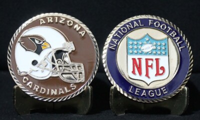 NFL ARIZONA CARDINALS SPORT COLLECTIBLE CHALLENGE COIN NEW | eBay