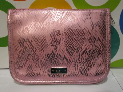 MALLY GIRL ~ SMALL PINK COSMETIC POUCH FOR BRUSHES | eBay