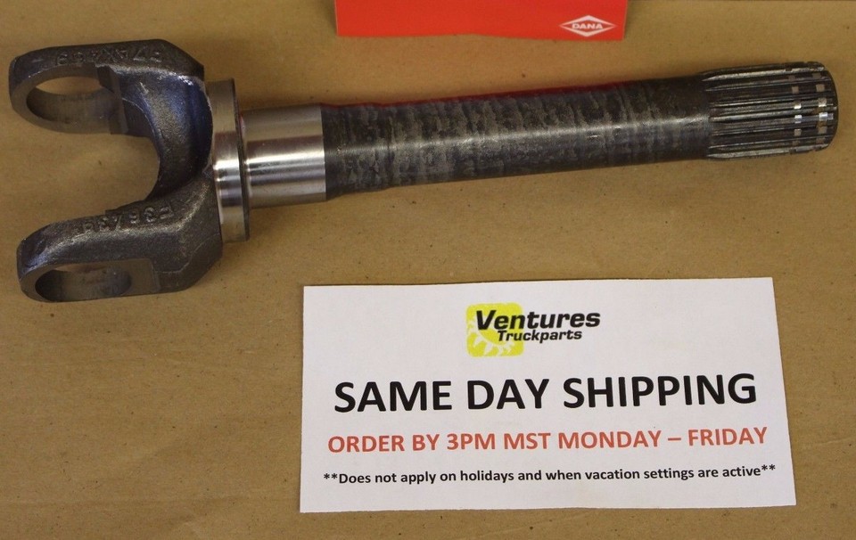 Outer Axle Spindle Stub Shaft Chevy Dana 44 or GM Corp 10 Bolt Jeep 44 ...
