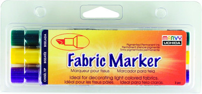 540-3G Marvy Chisel Tip Tropical Color Fabric Marker Set | eBay