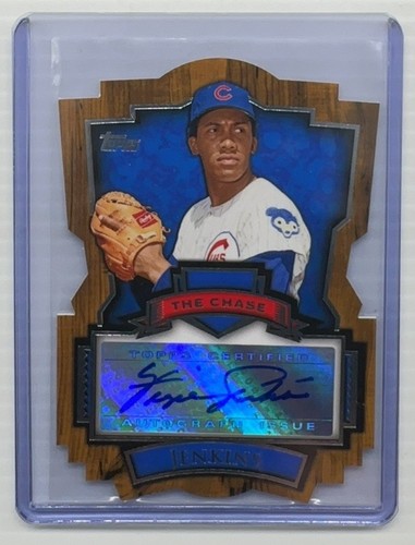 2013 Topps Fergie Jenkins Million Dollar Chase Die-Cut Auto Autograph ...