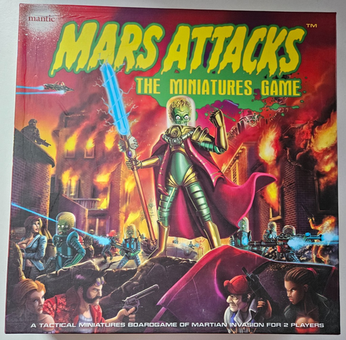 Mantic Games Mars Attacks the Miniatures Game Complete | eBay